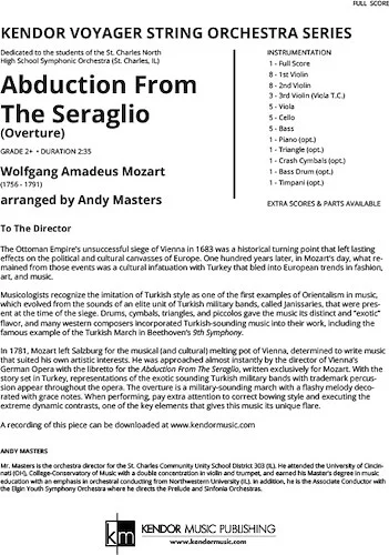 Abduction From The Seraglio (Overture) - (Overture) | Capital Music Gear