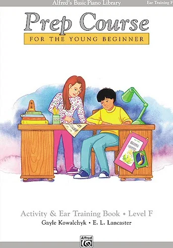 Alfred's Basic Piano Prep Course: Activity & Ear Training Book F: For ...