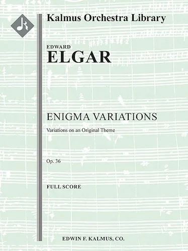 Enigma Variations: Variations on an Original Theme, Op. 36 | Capital ...