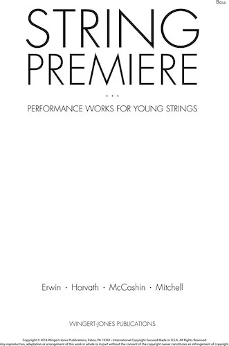 String Premiere - Bass - Performance Works for Young Strings | Capital ...