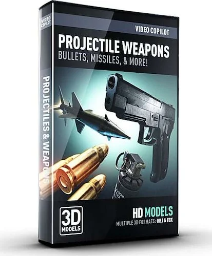 Video Copilot 3D Model Pack - Projectile Weapons v1.0 ** (Download ...
