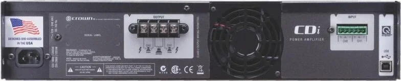 2 Channel X 1200w @ 4? Or 1000w @ 70v Power Amplifier + Dsp 2ru ...