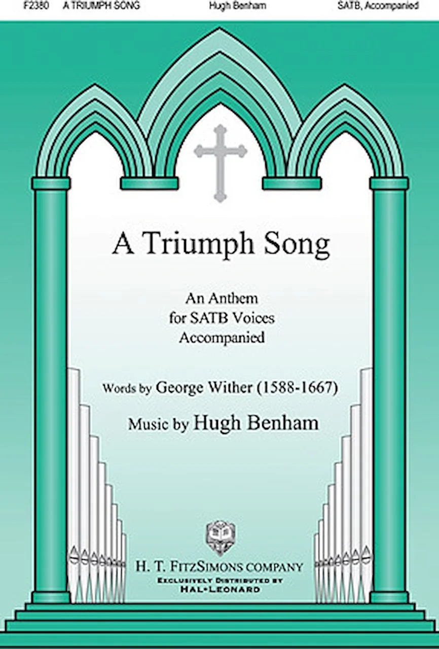 H.t. Fitzsimons Company a Triumph Song SATB Composed by Hugh BENHAM for ...