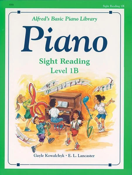 Alfred's Basic Piano Library: Sight Reading Book 1B | Capital Music Gear