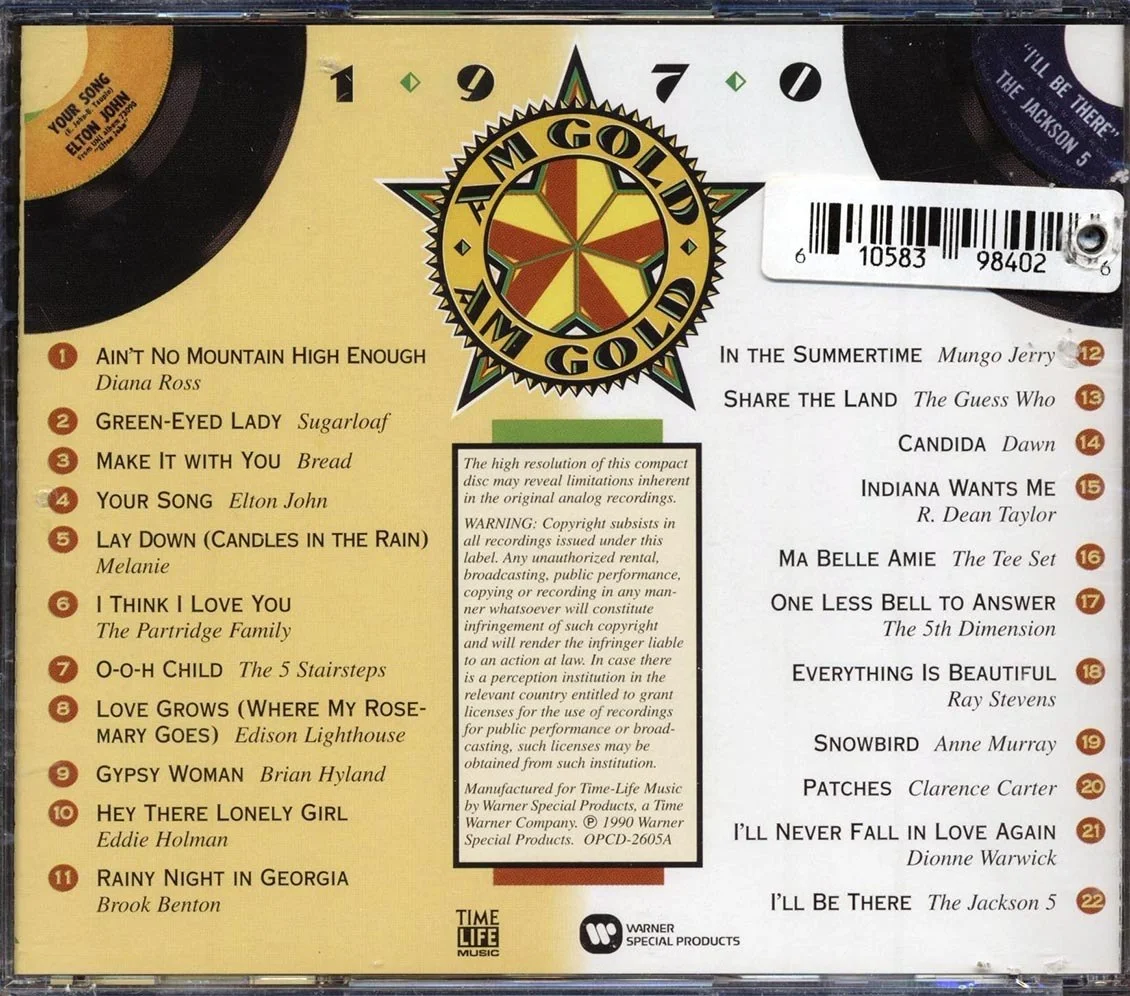 Bread, Elton John, The Partridge Family, Sugarloaf, Etc. - AM Gold 1970 ...