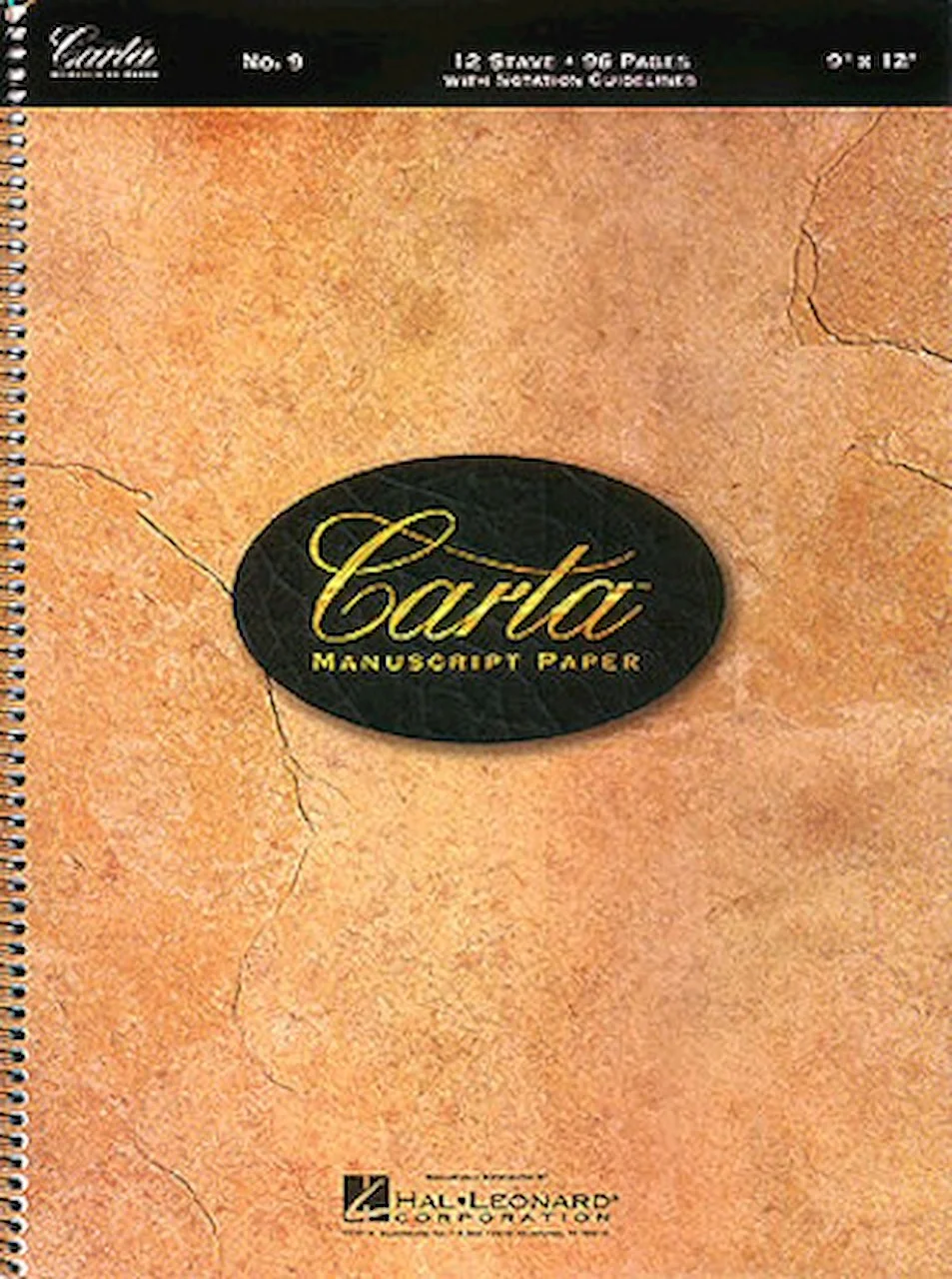 Carta Manuscript Paper No. 9 - Basic | Capital Music Gear