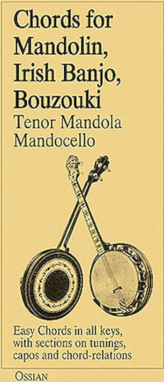 Chords for Mandolin, Irish Banjo, Bouzouki, Tenor Mandola, Mandocello ...