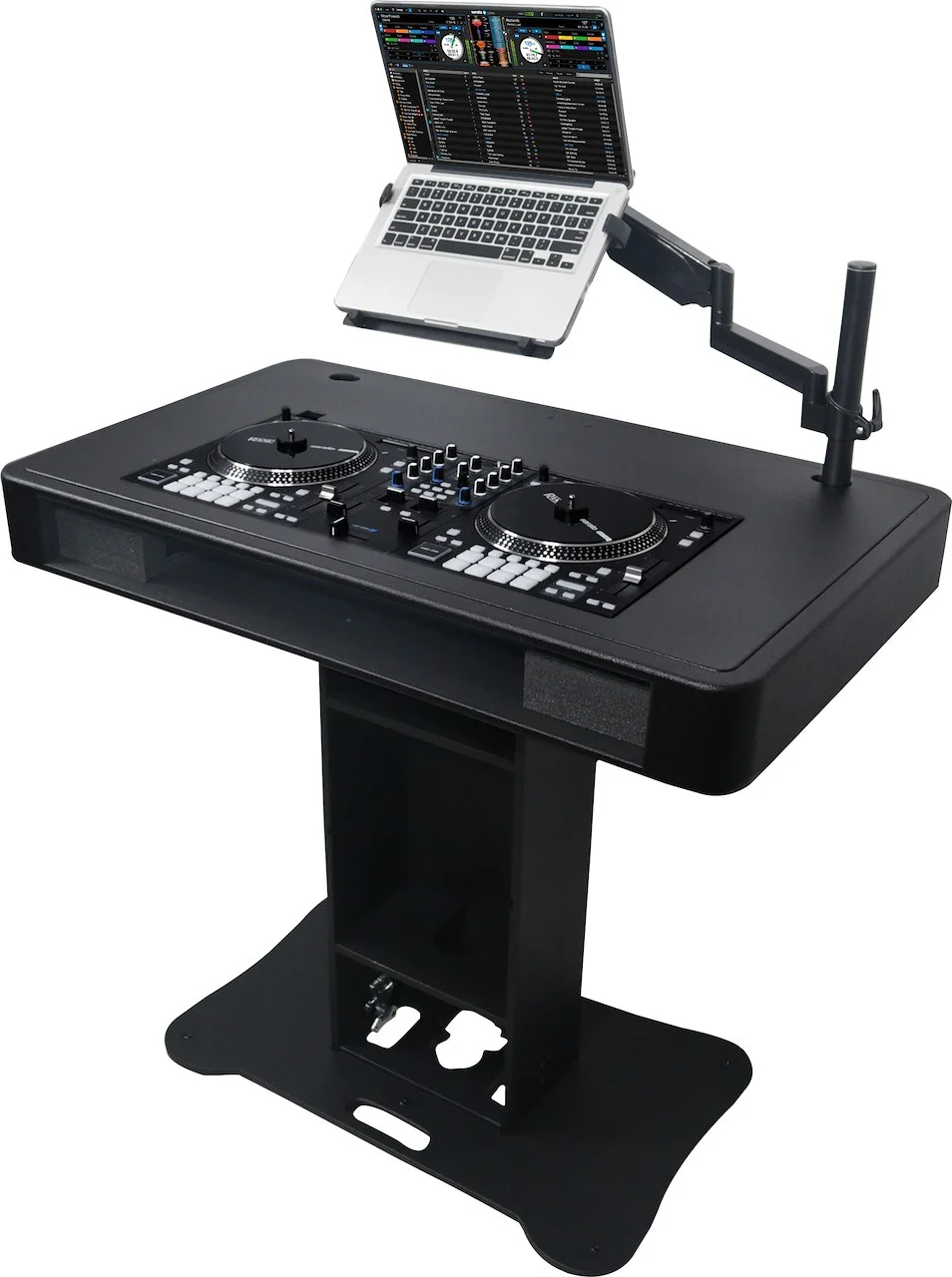 DJ Control Tower DJ Podium Stand with Travel Cases for Pioneer DDJ-REV7 ...