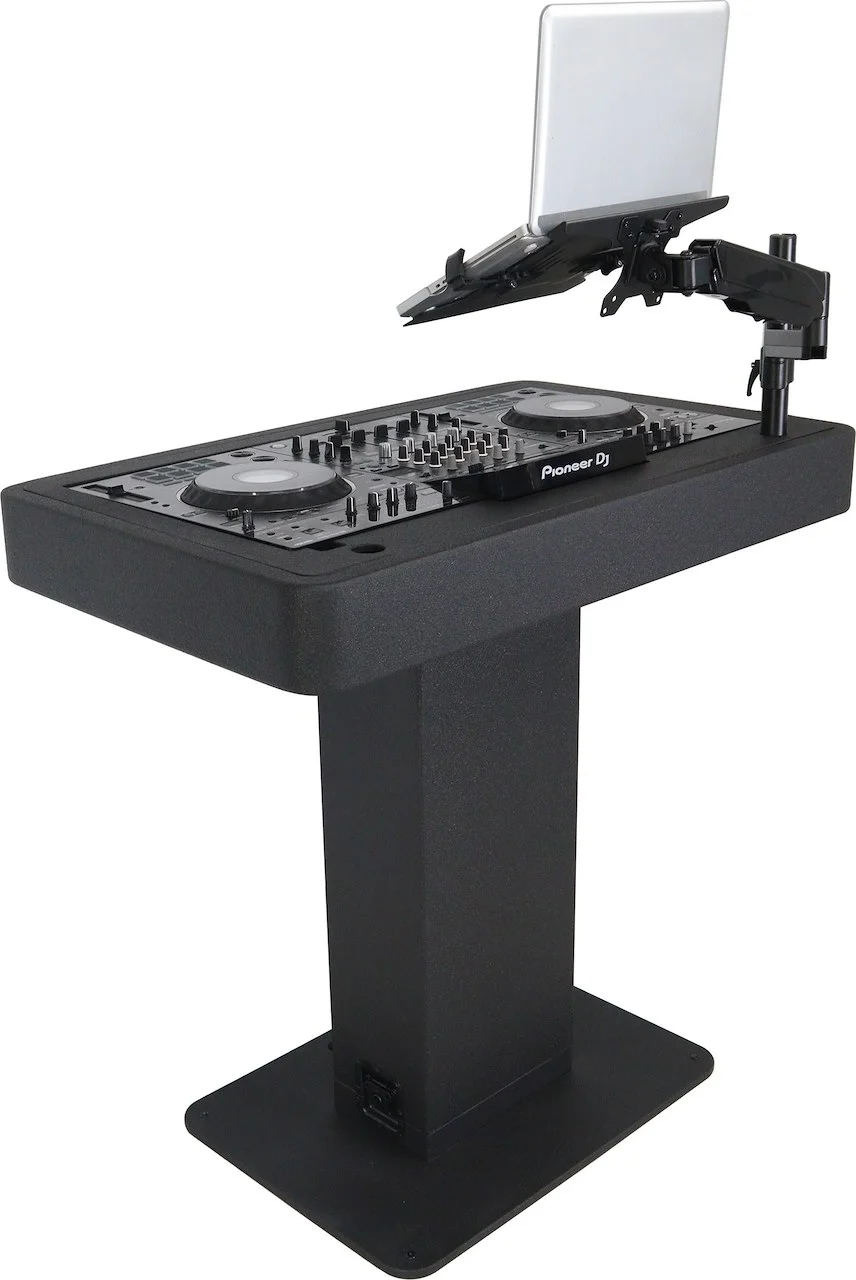 DJ Control Tower DJ Podium Stand with Travel Cases for Pioneer DDJ-REV7 ...