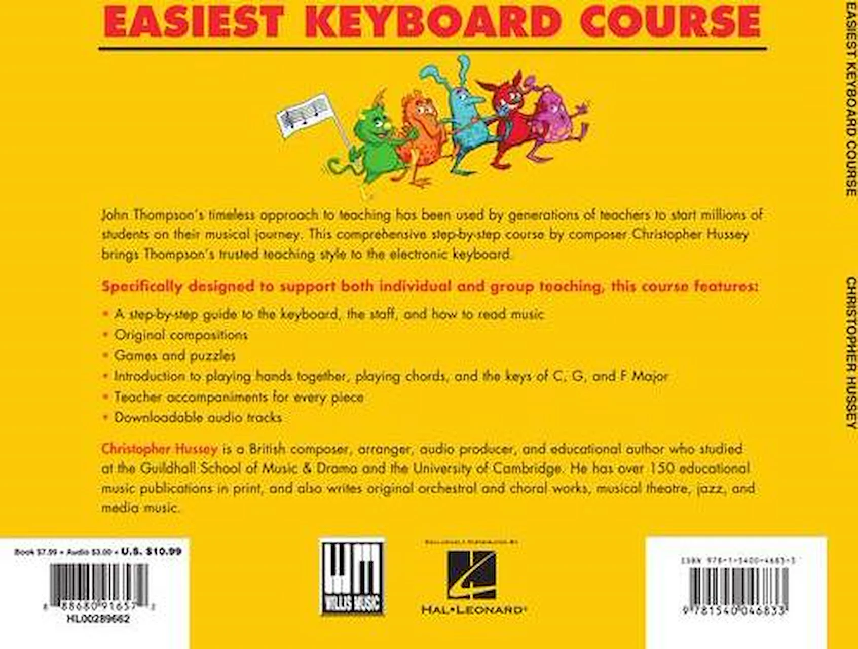 Easiest Keyboard Course - Adapted from John Thompson's Easiest Piano ...