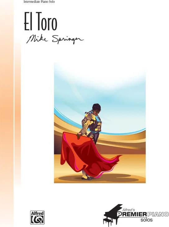 El Toro Intermediate Piano Solo Sheet Music 2005 Mike Springer for sale ...