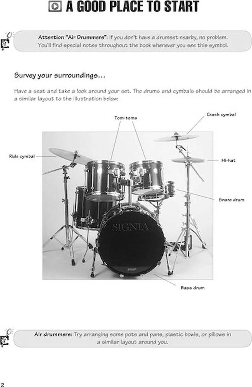 Hal Leonard FastTrack Drum Method - Starter Pack Book/online Audio and Video for sale online | eBay