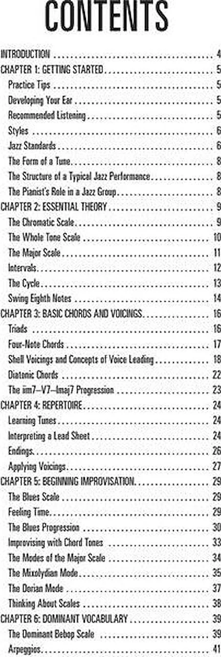 Hal Leonard Jazz Piano Method by Mark Davis Book/online Audio # 131102 ...