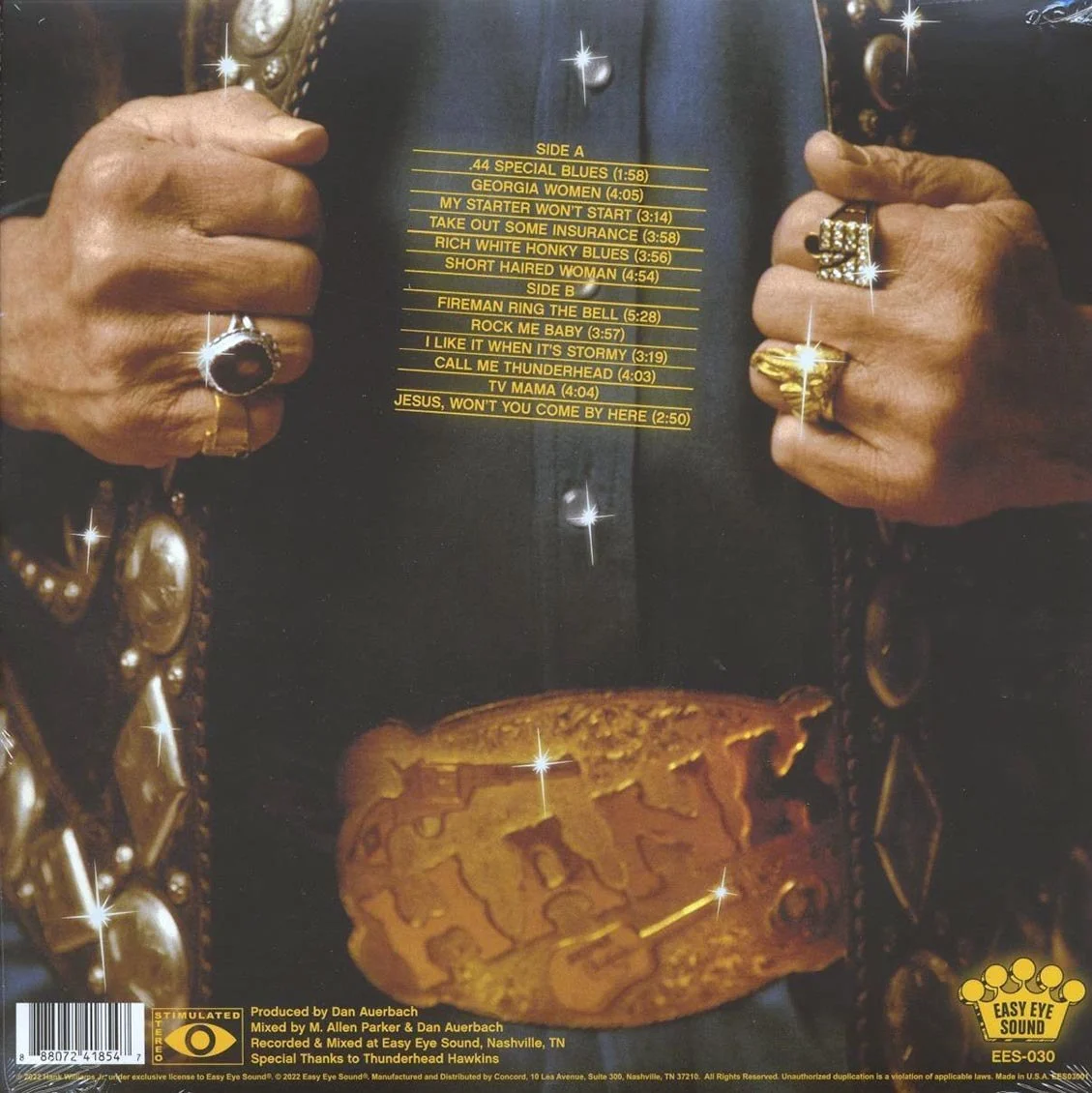 Hank Williams Jr. - Rich White Honky Blues | Capital Music Gear