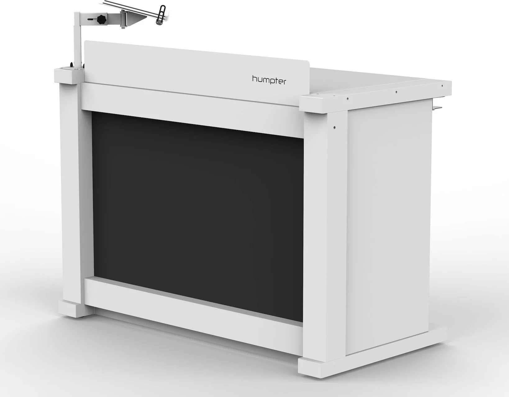 Humpter B3 Fast Folding DJ Table Facade and Workstation White Finish ...