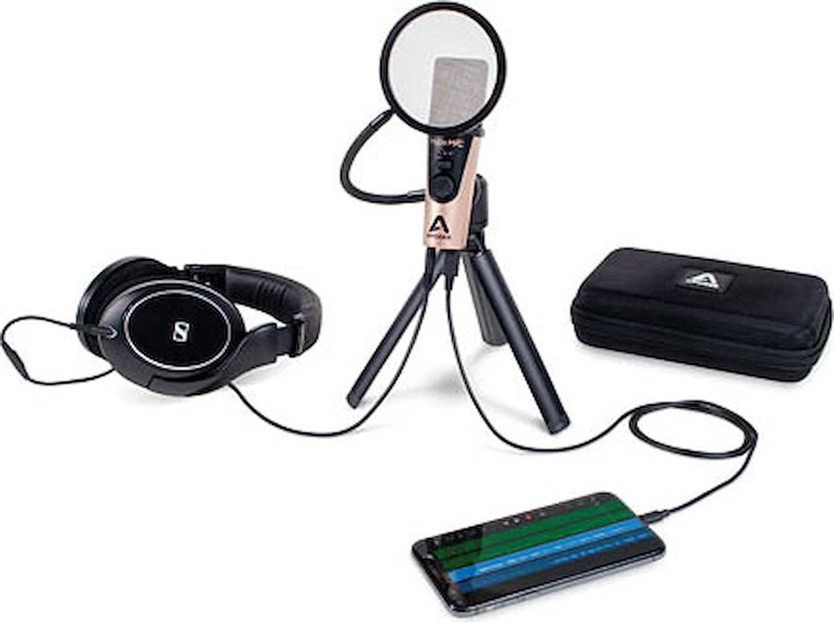Hype MiC - USB Microphone with Headphone Output and Studio Quality Compression | Capital Music Gear