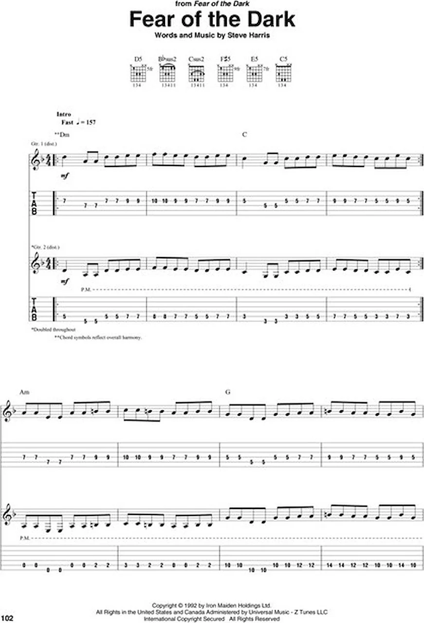 The Metal Guitar Tab