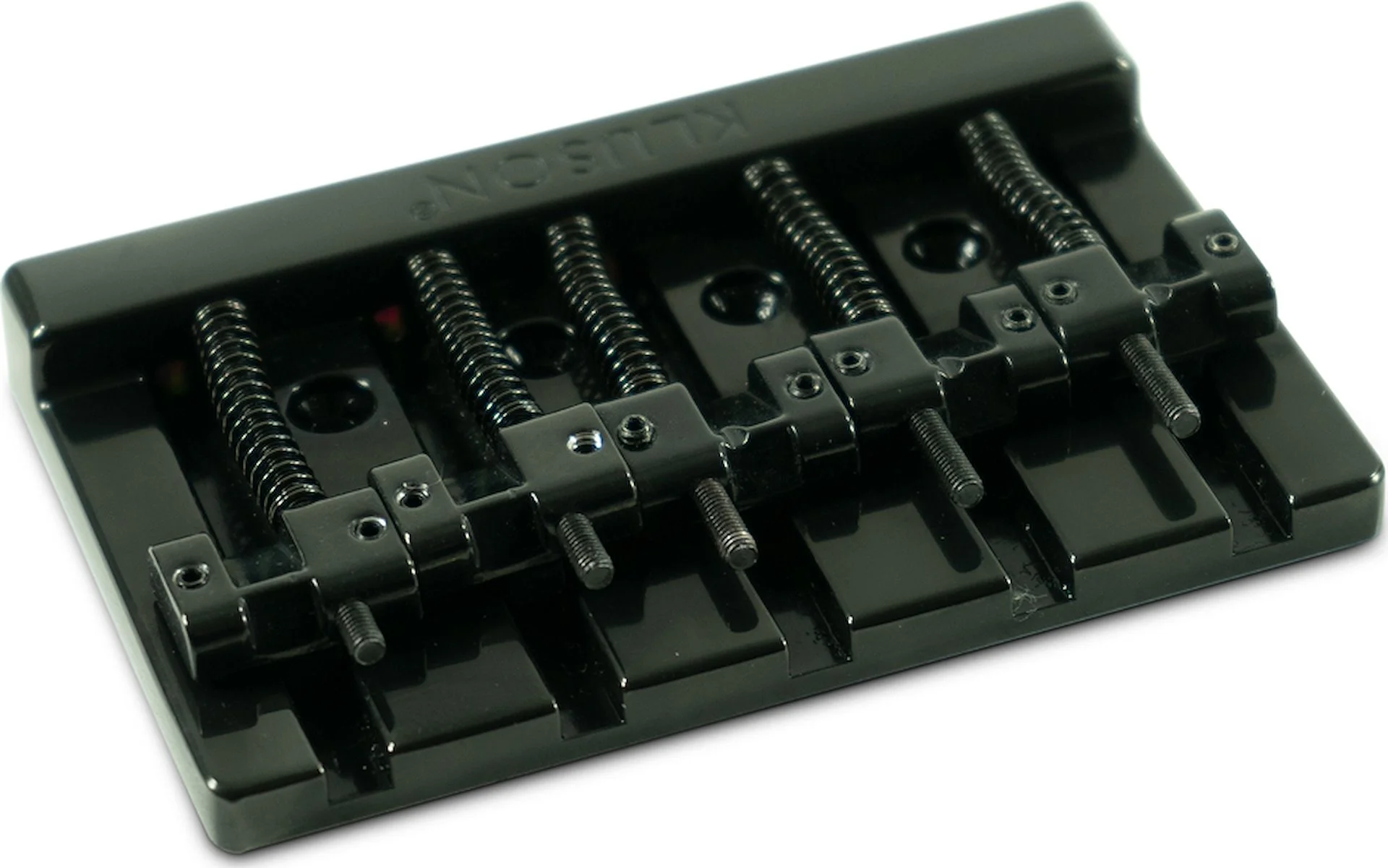 Kluson High Mass 5 String Bass Bridge Zinc Black | Capital Music Gear