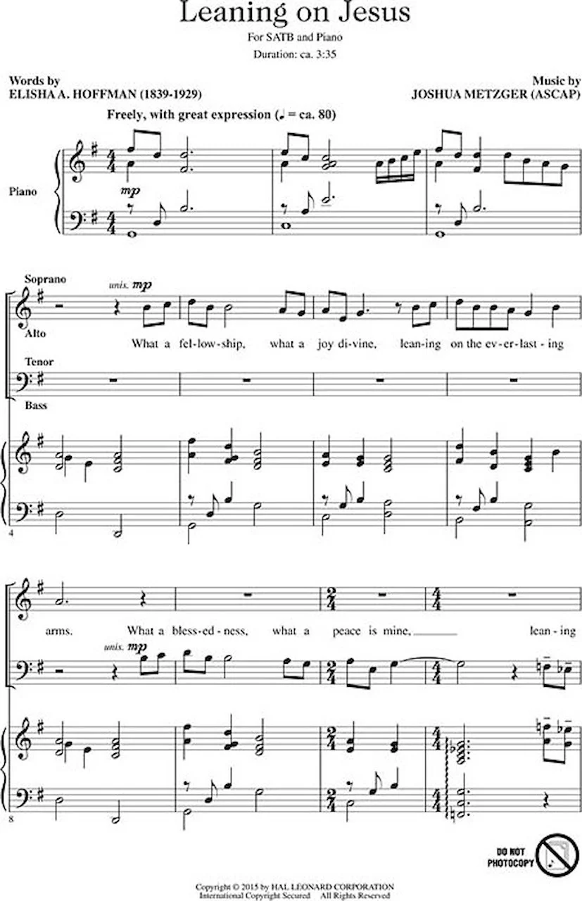 Leaning on Jesus | Capital Music Gear