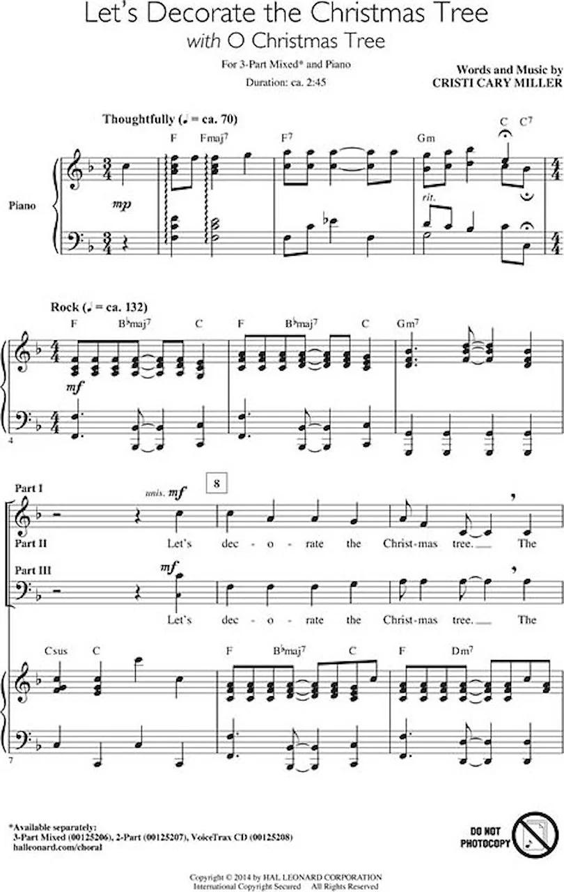 Let's Decorate the Christmas Tree - (with "O Christmas Tree") Discovery ...