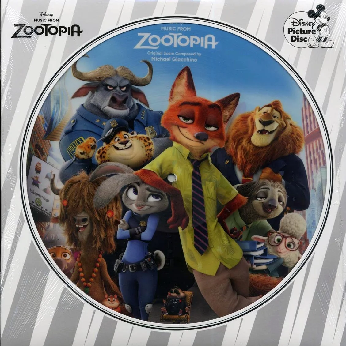 Michael Giacchino - Music From Zootopia: Original Score (die-cut jacket ...
