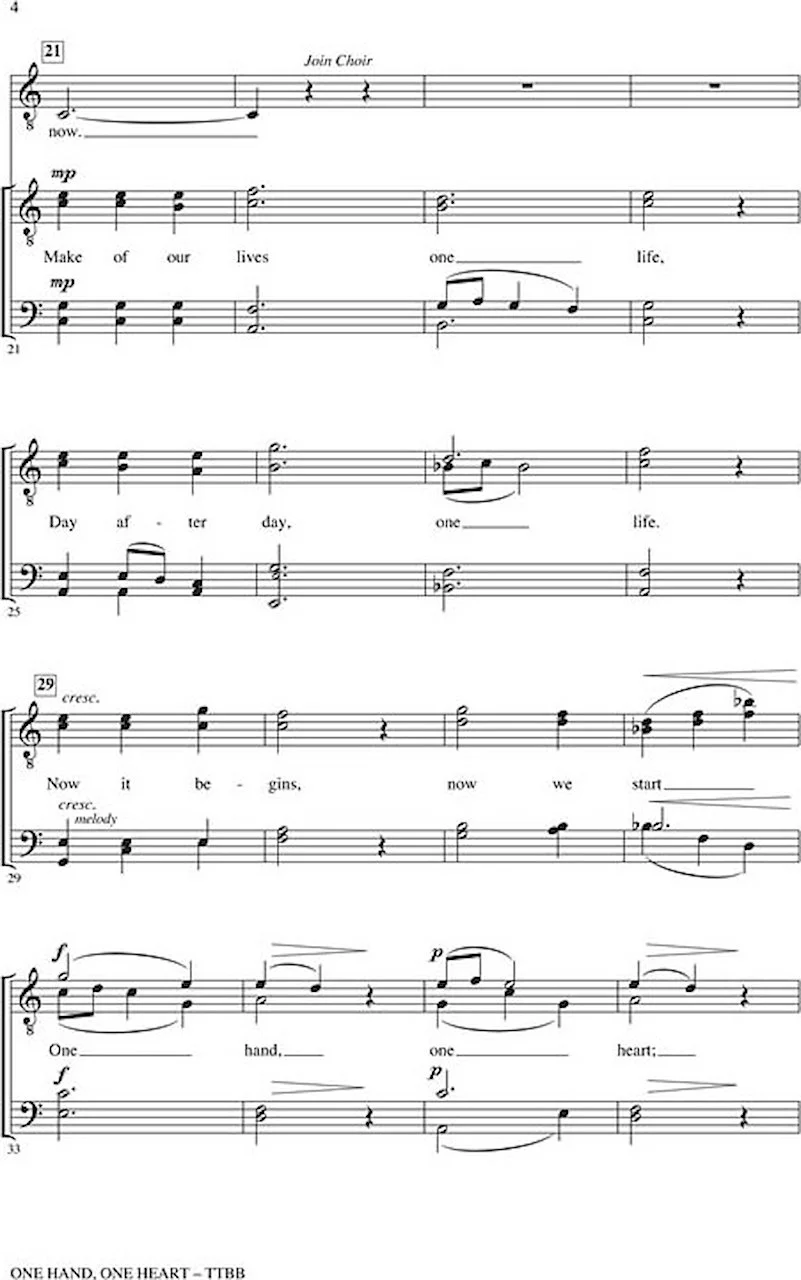 One Hand, One Heart - (from West Side Story) | Capital Music Gear