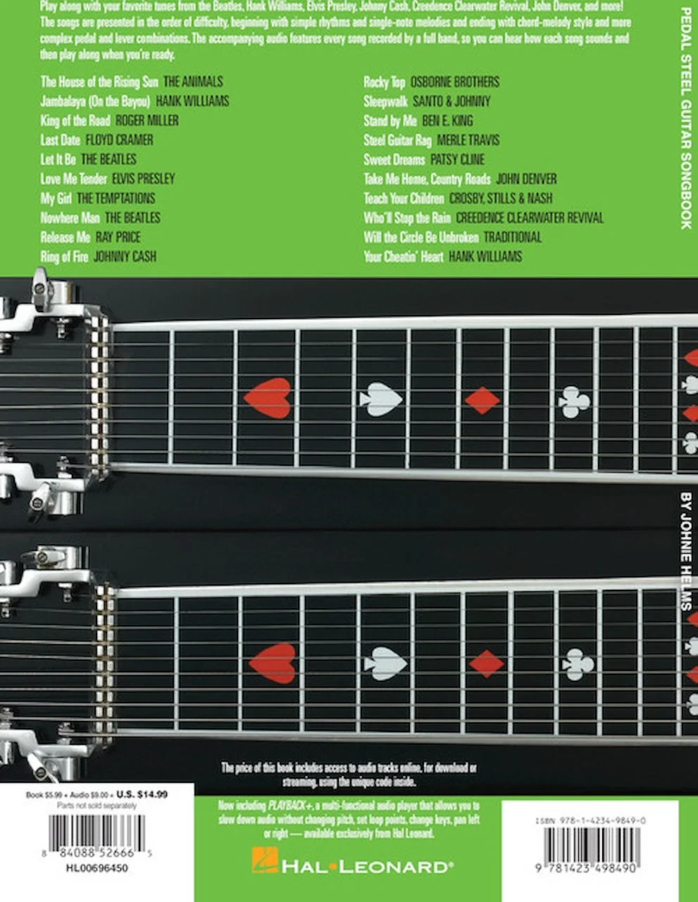 Pedal Steel Guitar Songbook - For E9 Tuning Supplement to Any Pedal ...