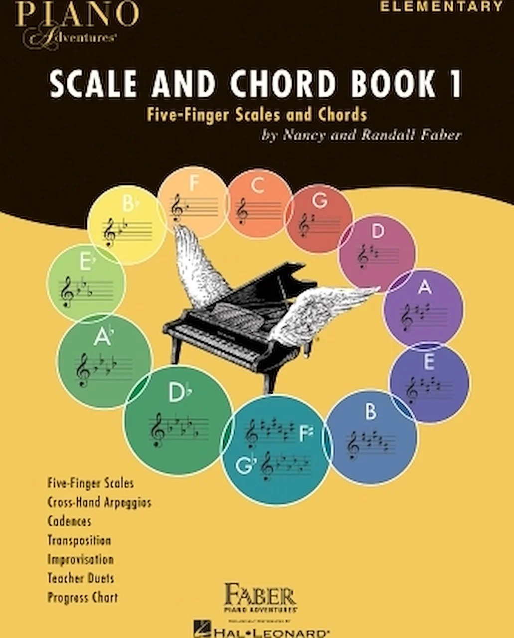 Piano Adventures Scale and Chord Book 1 - Five-Finger Scales and Chords ...