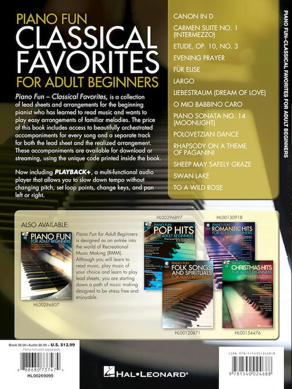 Piano Fun - Classical Favorites for Adult Beginners | Capital Music Gear