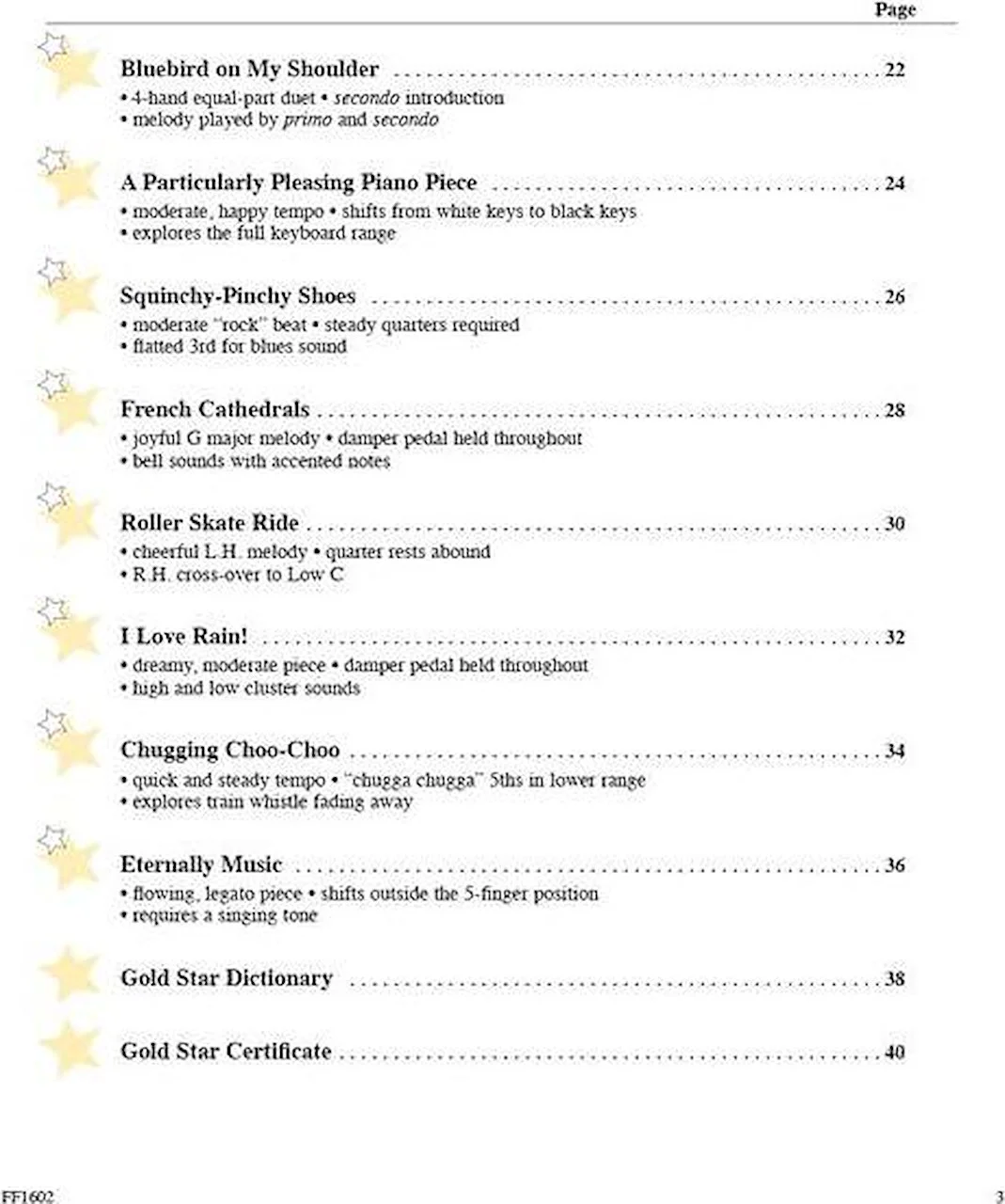 Primer Level - Gold Star Performance Piano Adventures With CD for sale ...