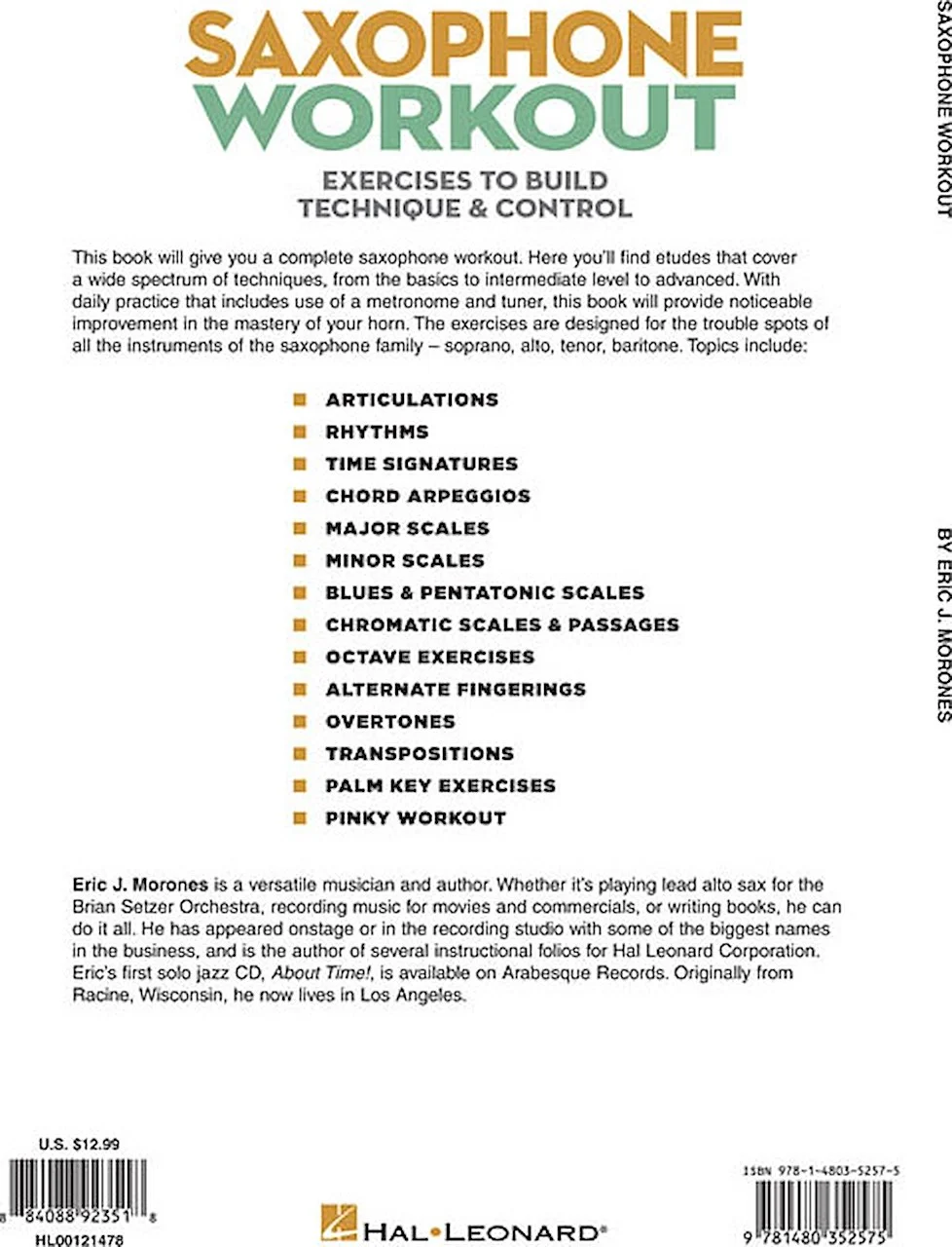 Saxophone Workout - Exercises to Build Technique & Control | Capital ...