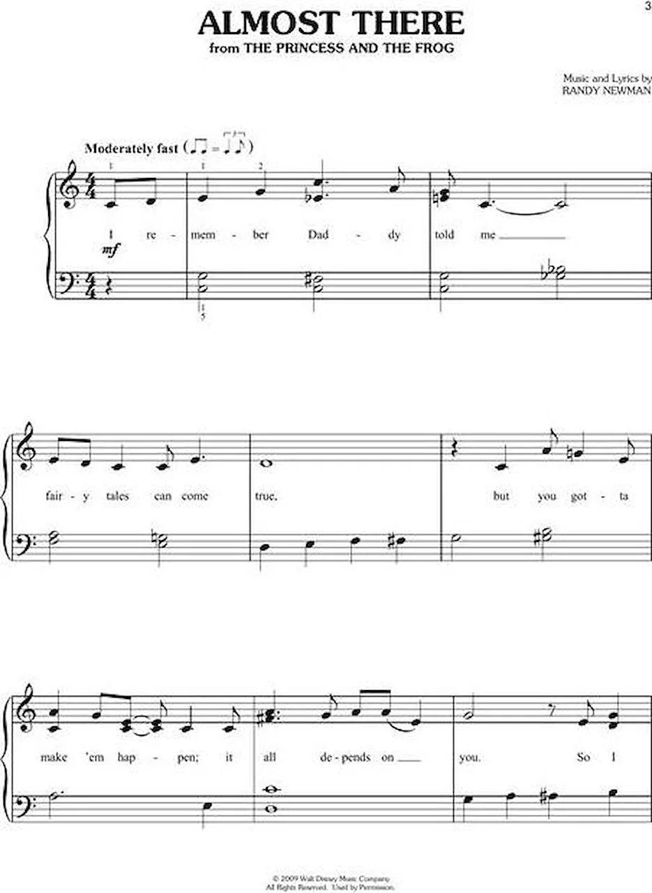 Simple Disney Songs - The Easiest Easy Piano Songs | Capital Music Gear