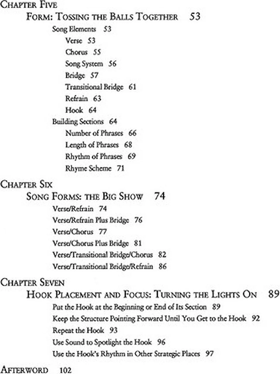 Berklee Press Songwriting Essential Guide to Lyric Form and Structure ...
