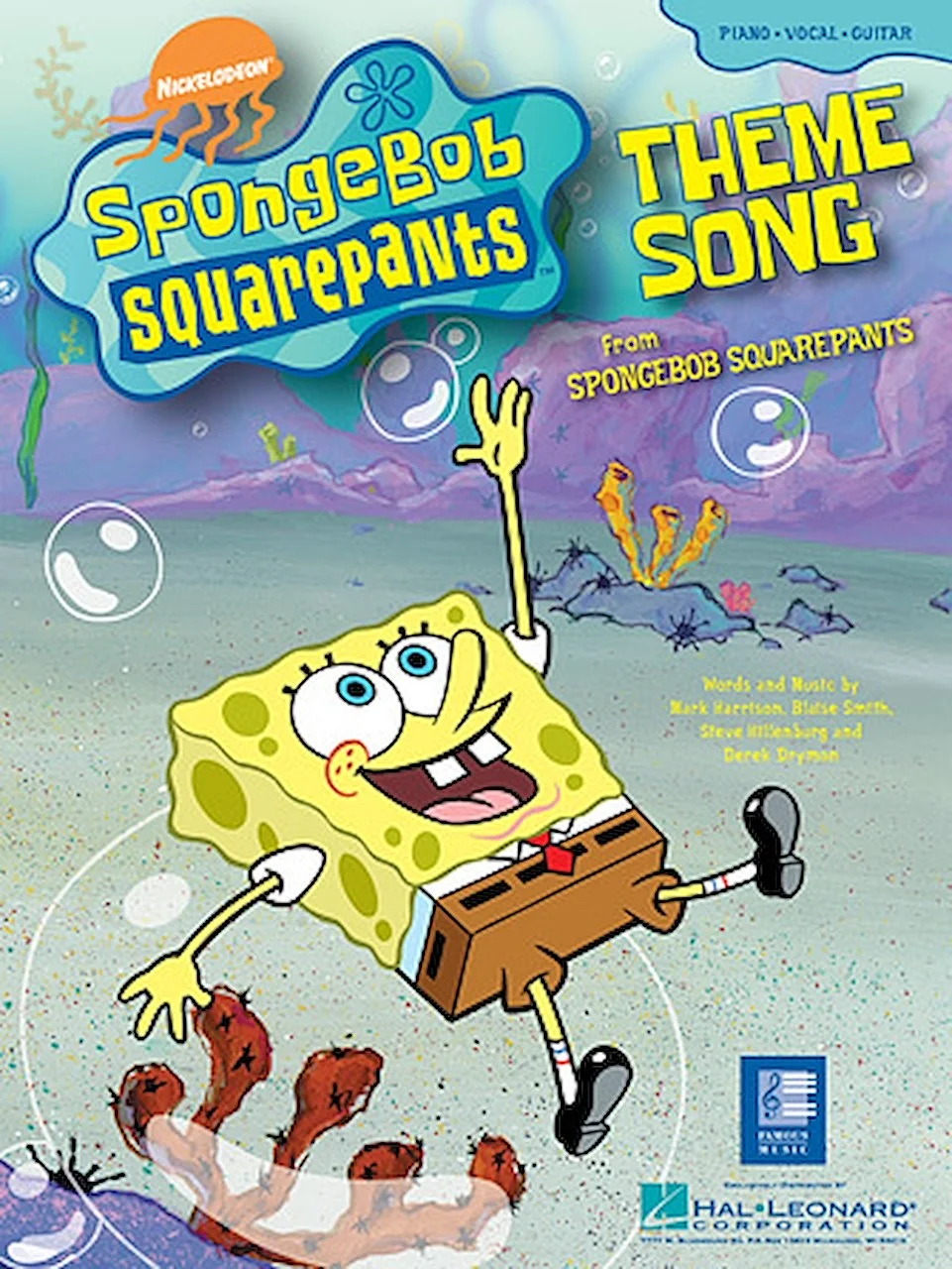 Spongebob Squarepants Theme Song Sheet Music Piano Vocal 000352715 for ...