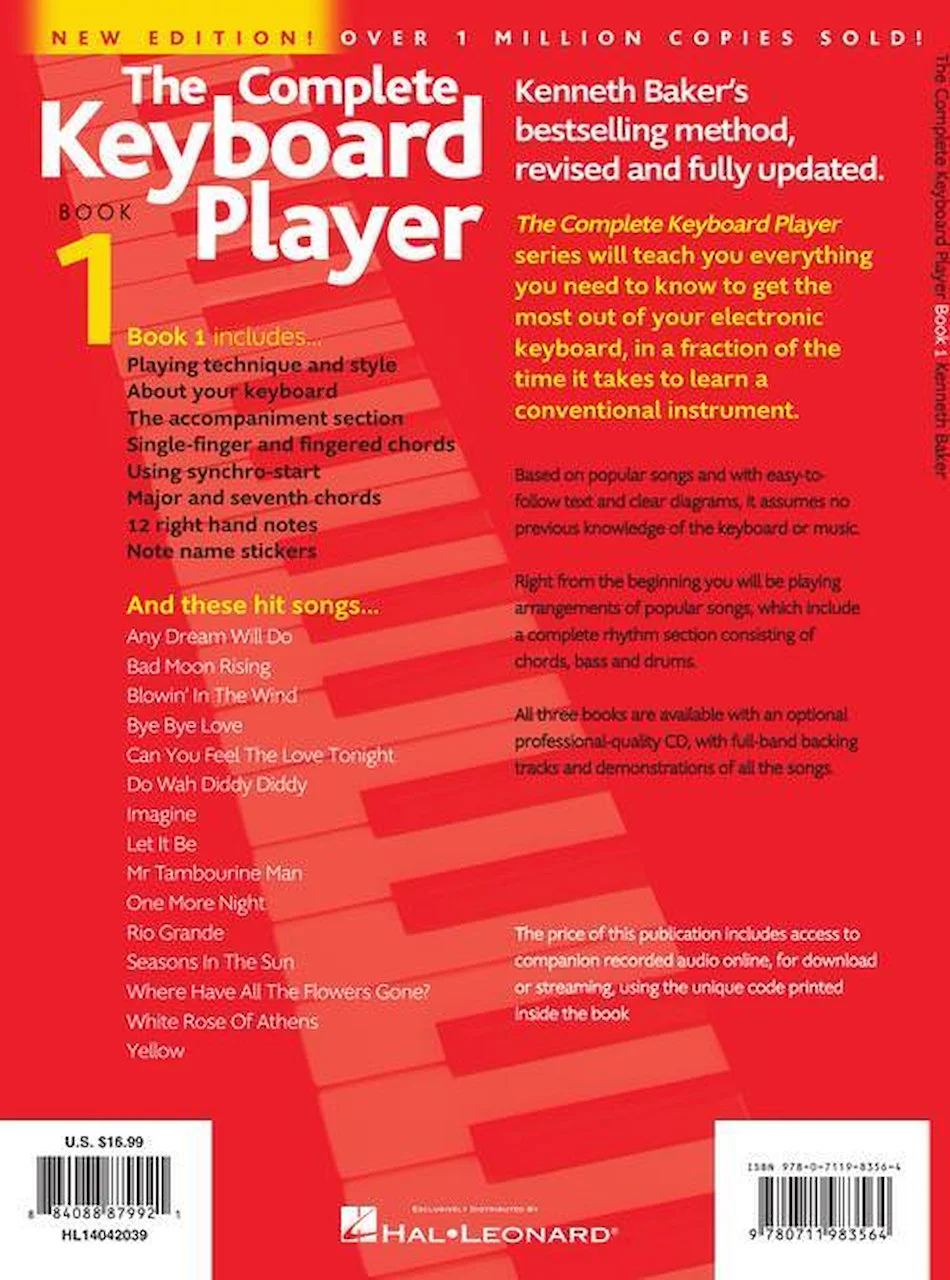 The Complete Keyboard Player - Book 1 - New Revised Edition for All ...
