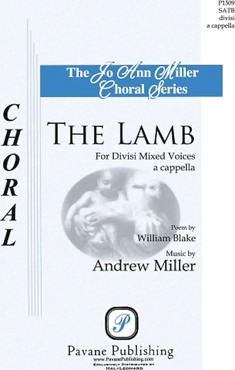 Pavane The Lamb SATB DV a Cappella Composed by Andrew Miller for sale ...