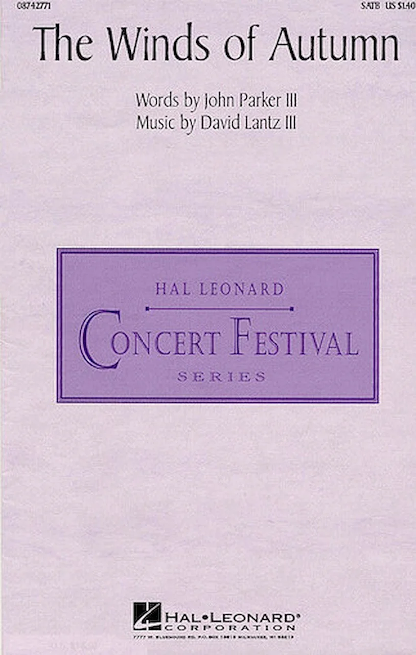 Hal Leonard The Winds of Autumn SATB Composed by Lantz Parker for sale ...