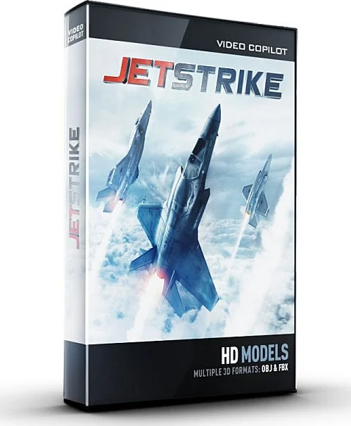Video Copilot 3D Model Pack - JetStrike ** (Download) | Capital Music Gear