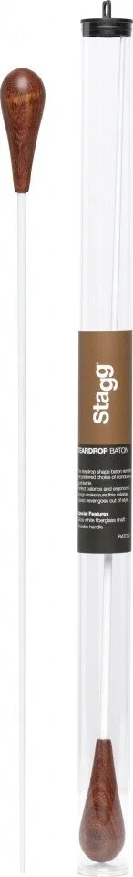 Wooden baton with teardrop-shaped handle | Capital Music Gear